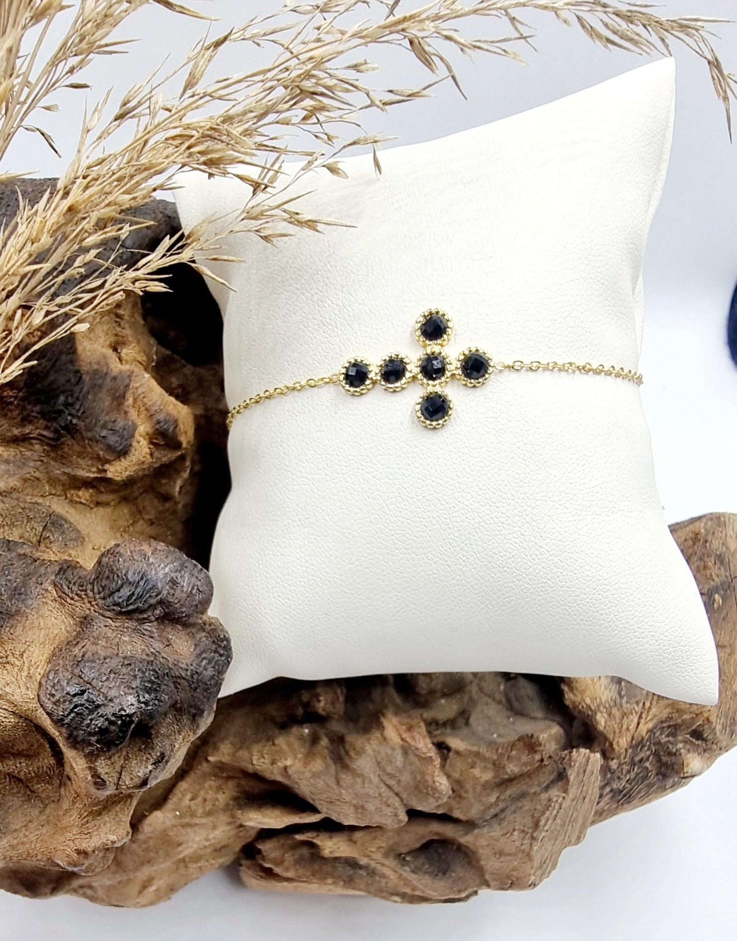 Bracelet Eden acier or – Collection SR